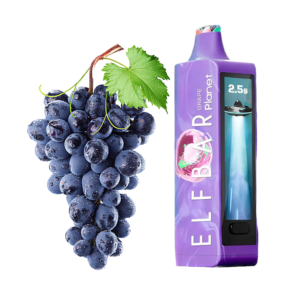 Elf Bar Planet 25000 Виноград 5%